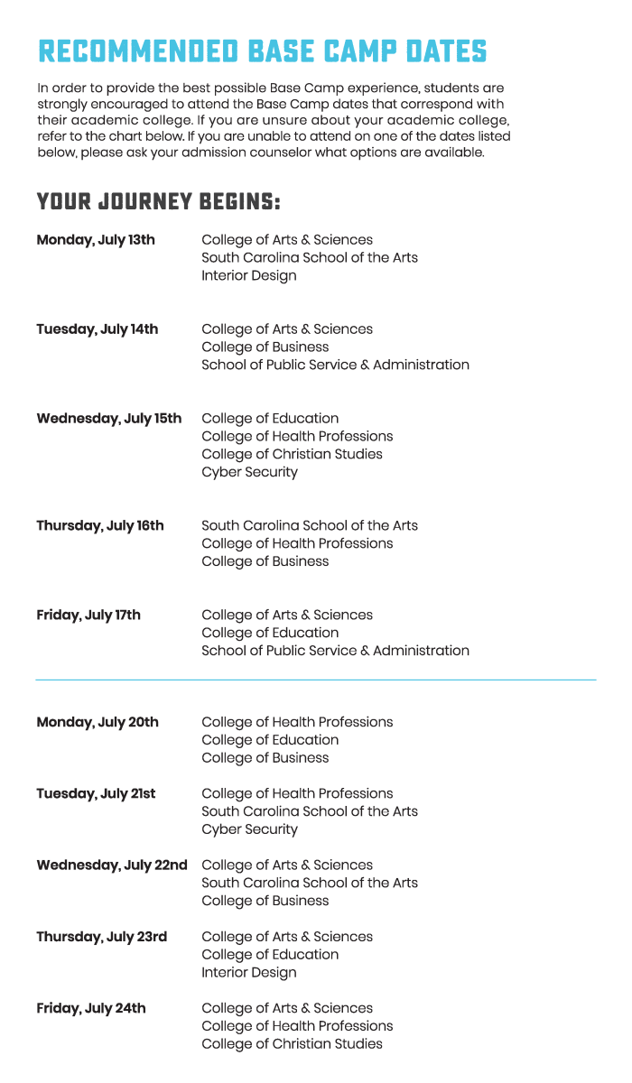 Anderson University - Base Camp Orientation